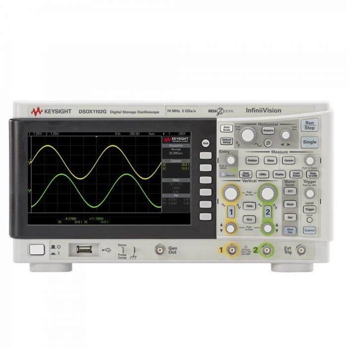 Keysight DSOX1102G oscilloscope 100MHz