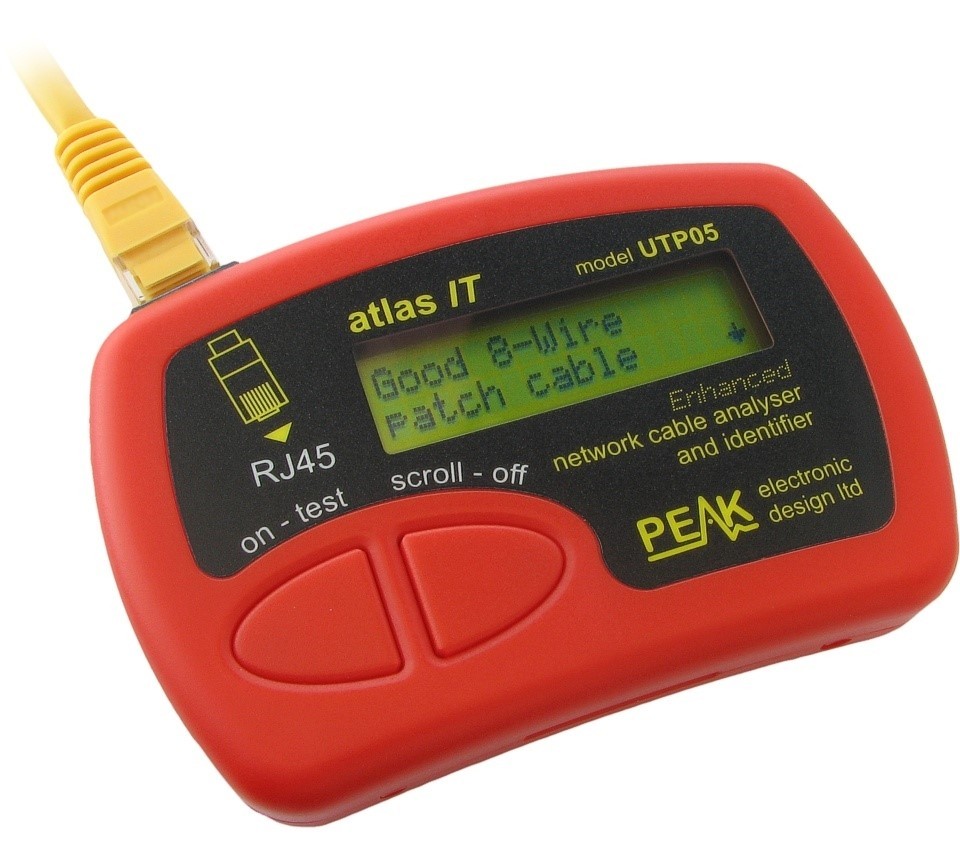 Peak Electronics UTP05 Atlas IT network cable analyser