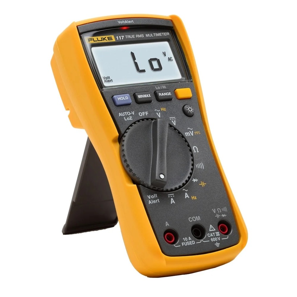 Fluke 117 True RMS multimeter - calibrated - Calibrated meters ...