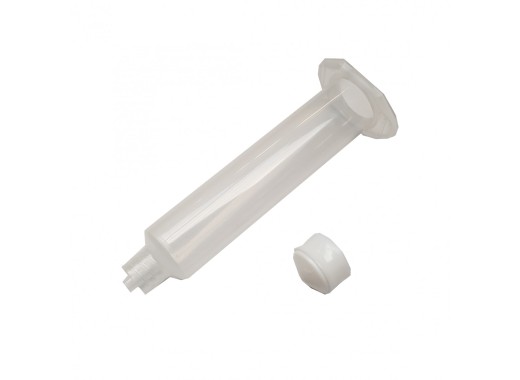 Dosing syringe soldering paste