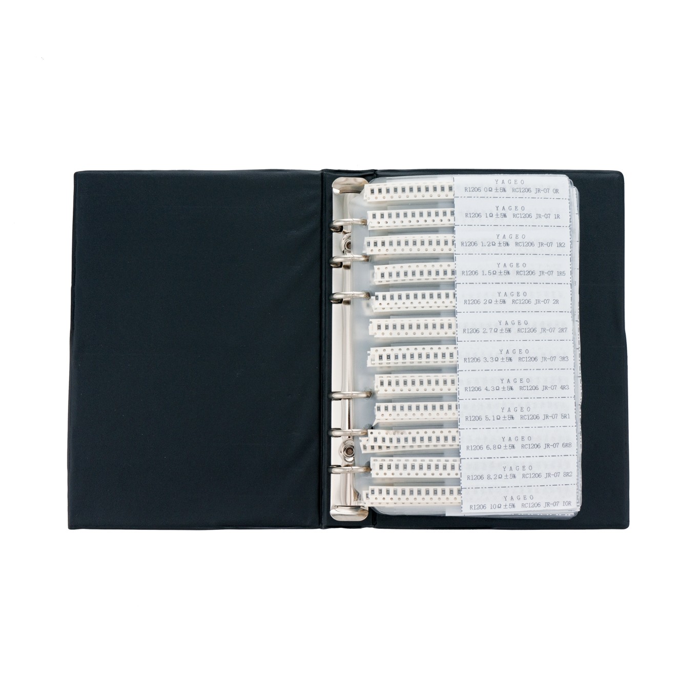 SMD resistor and capacitor book SMDKIT1206