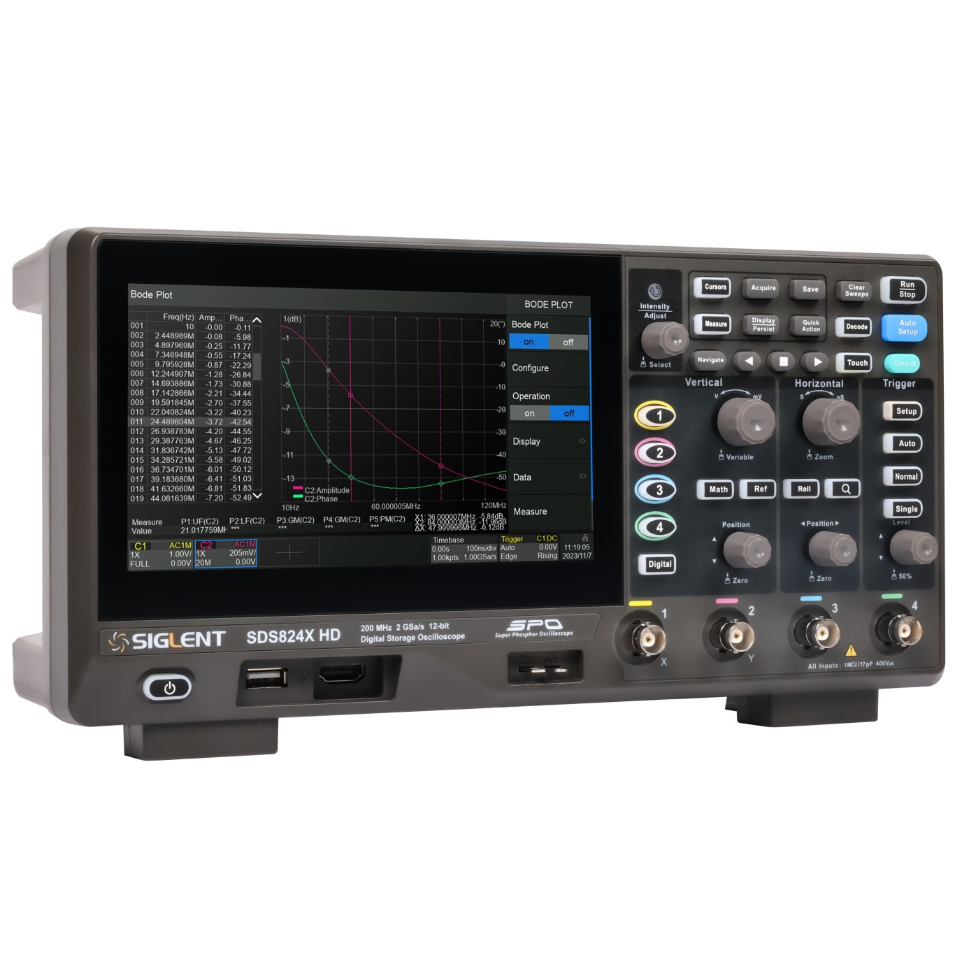 Siglent SDS804X HD oscilloscope