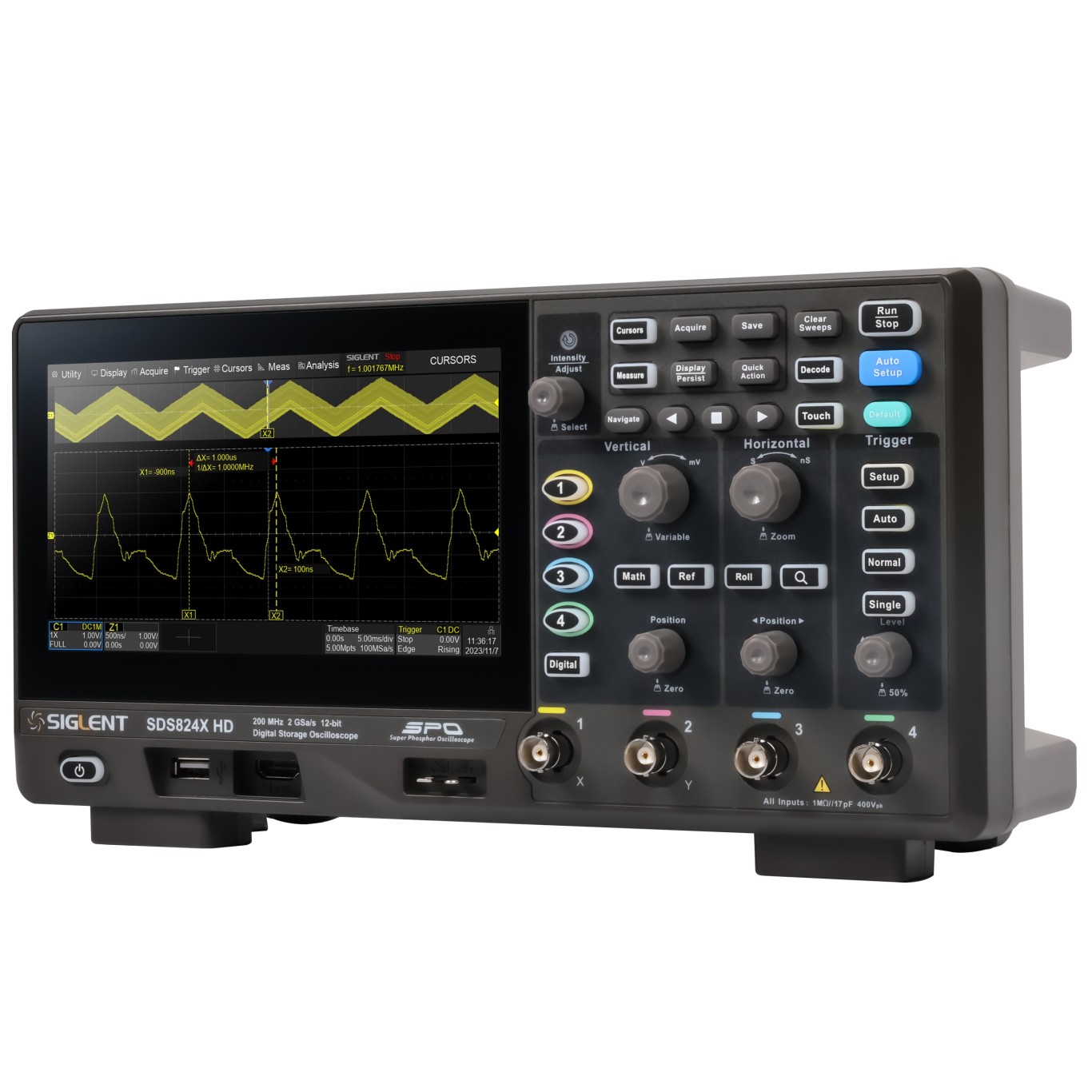 Siglent SDS804X HD oscilloscope