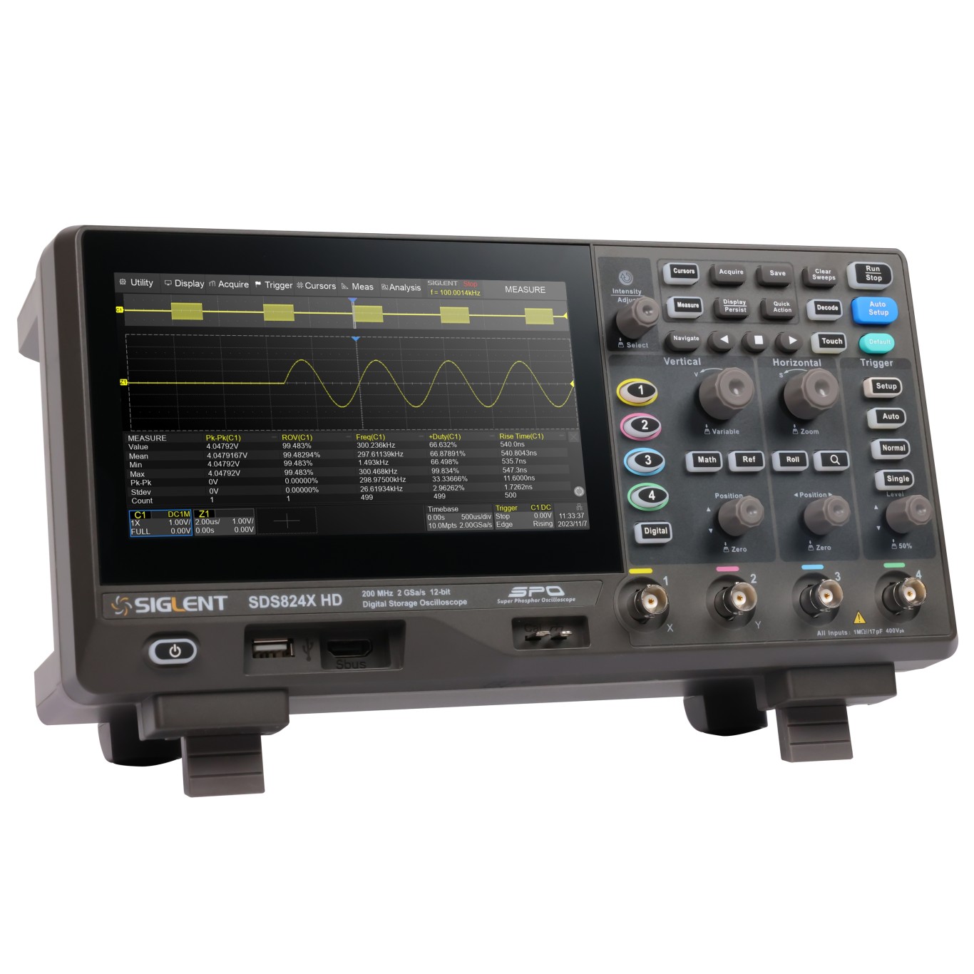 Siglent SDS804X HD oscilloscope