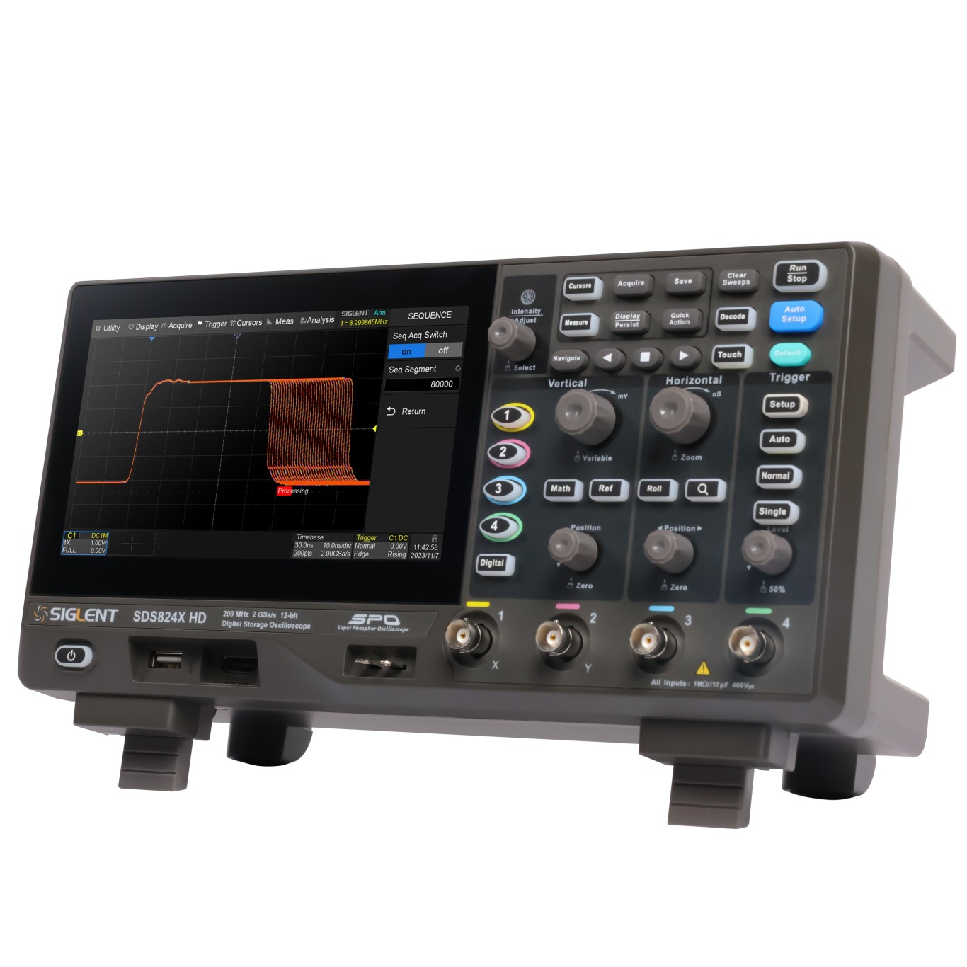 Siglent SDS804X HD oscilloscope