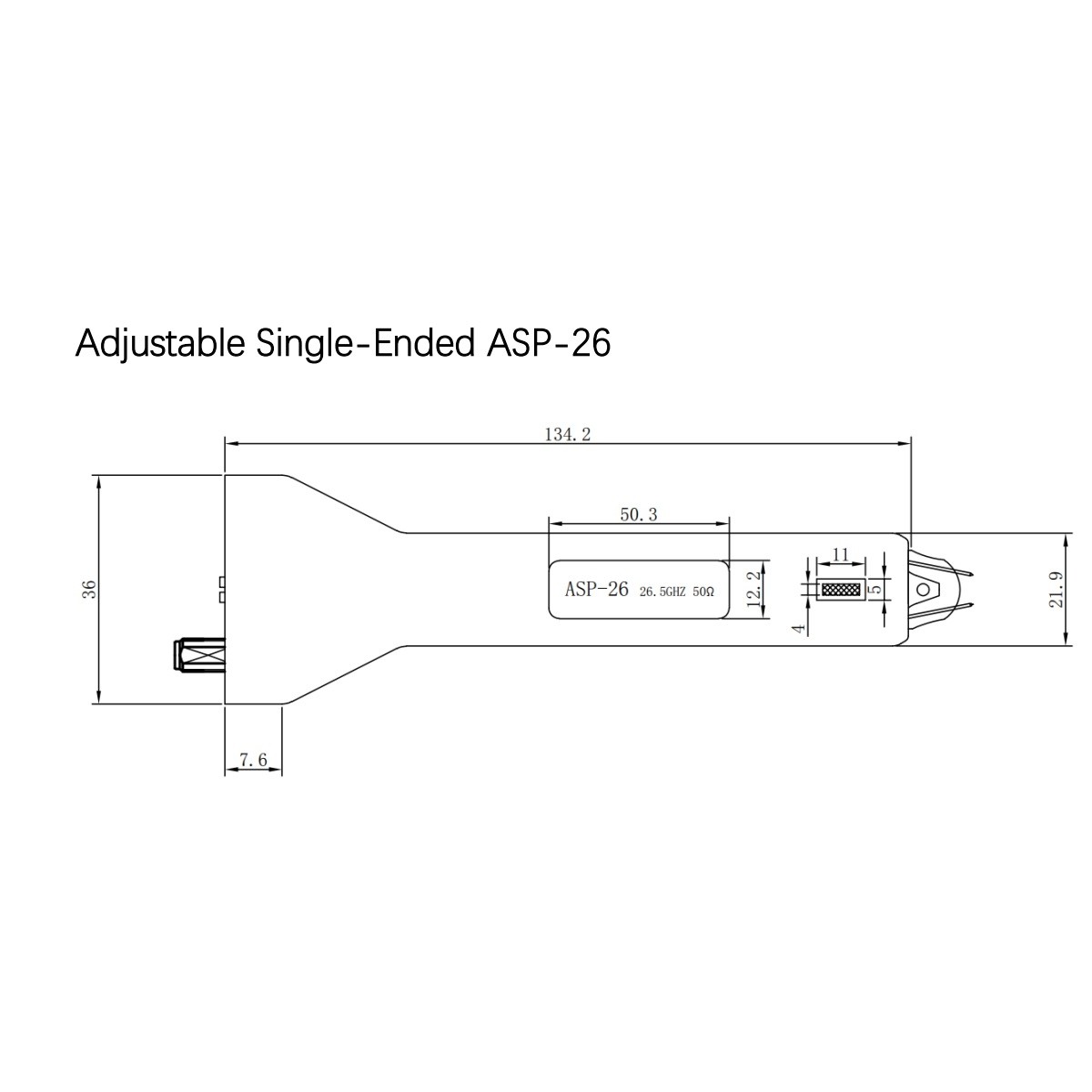 Siglent adjustable TDR probes for VNA