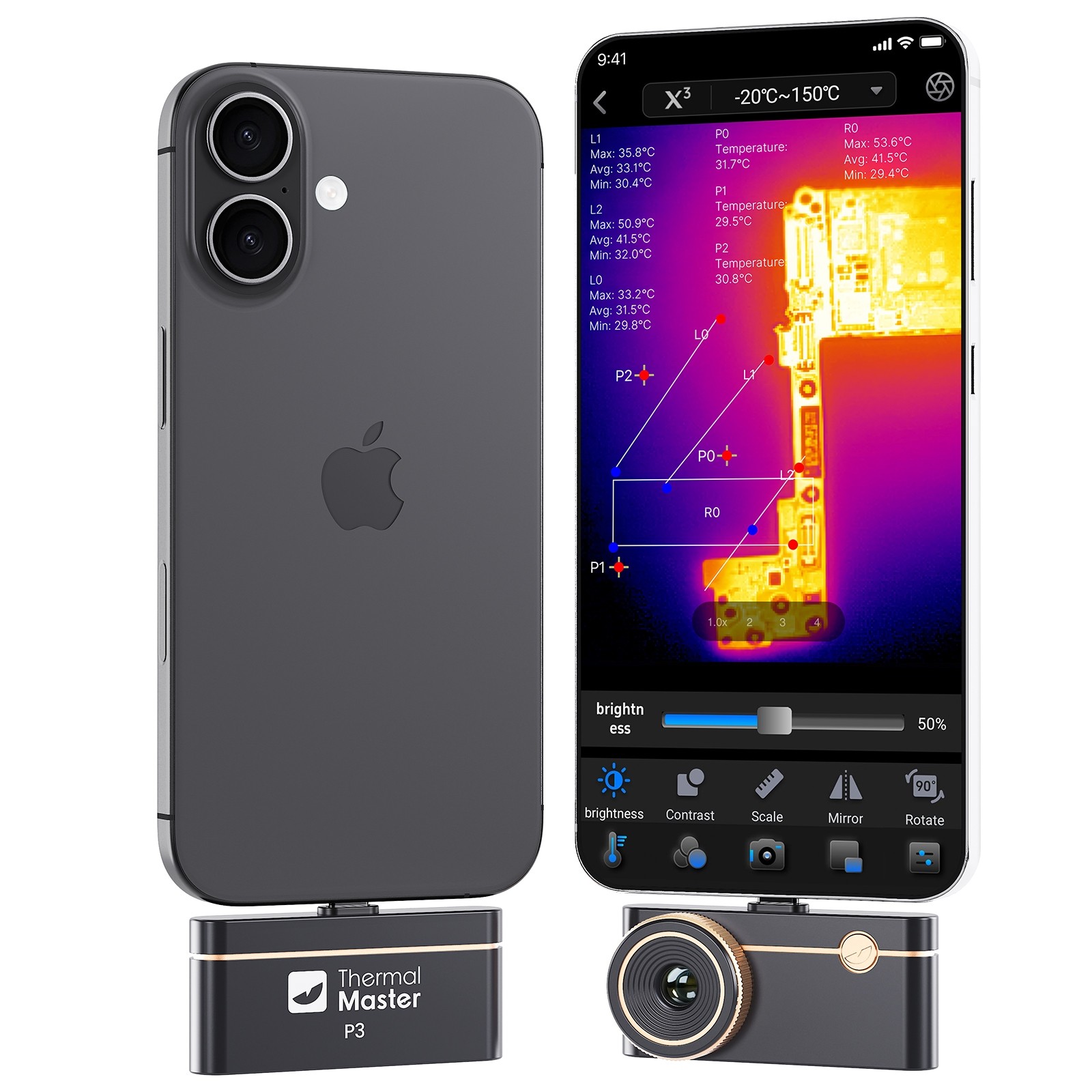 Thermal Master P3 thermal imaging camera (Android & iOS)