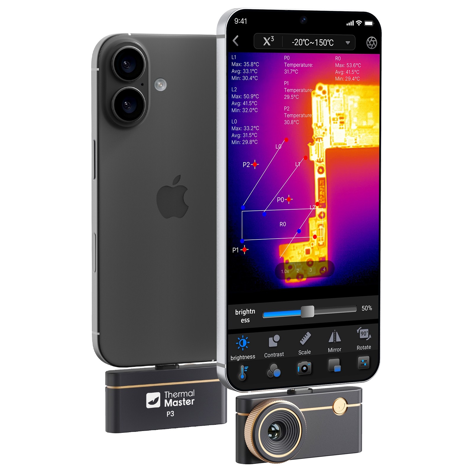 Thermal Master P3 thermal imaging camera (Android & iOS)