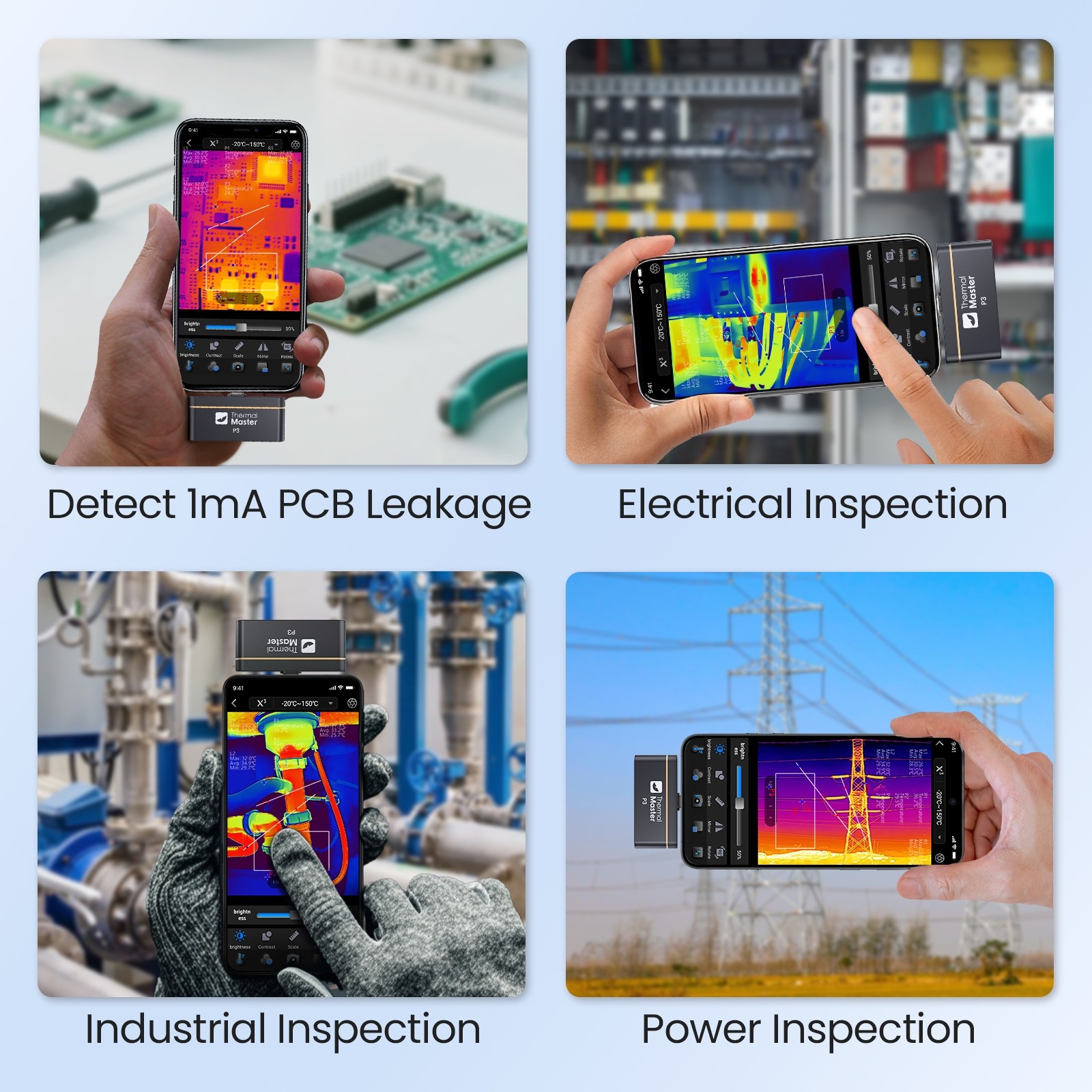 Thermal Master P3 thermal imaging camera (Android & iOS)