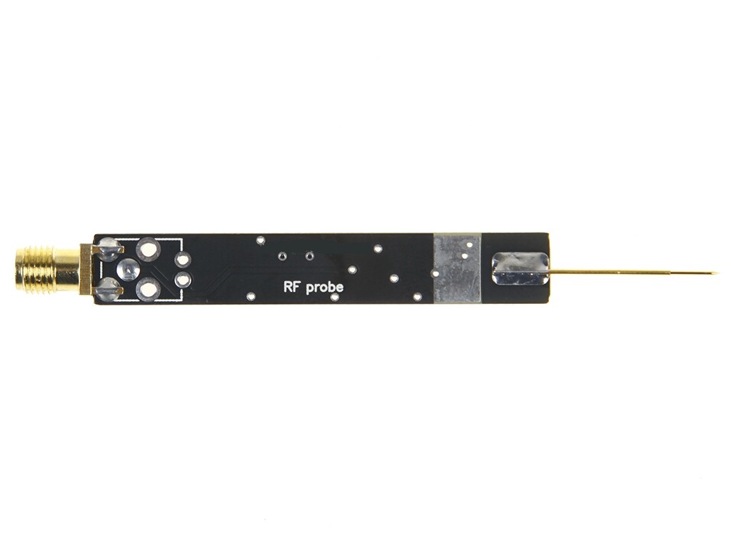 Active RF probe including RF cable