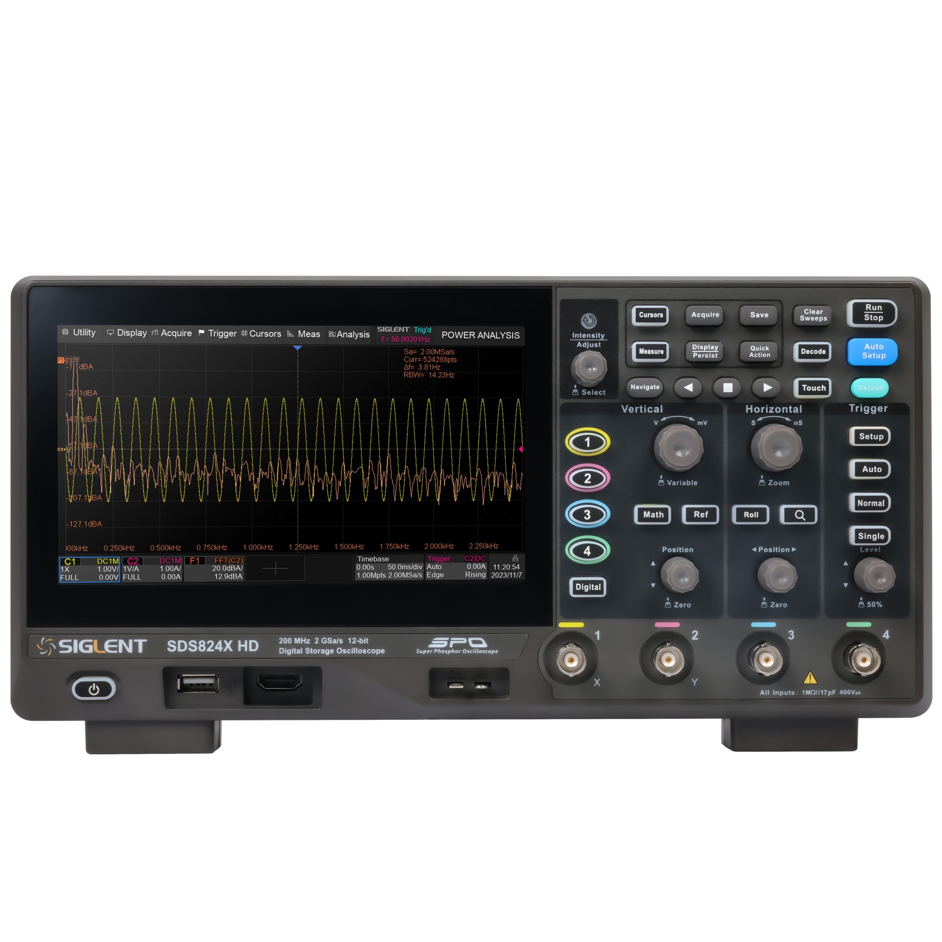Siglent SDS804X HD oscilloscope