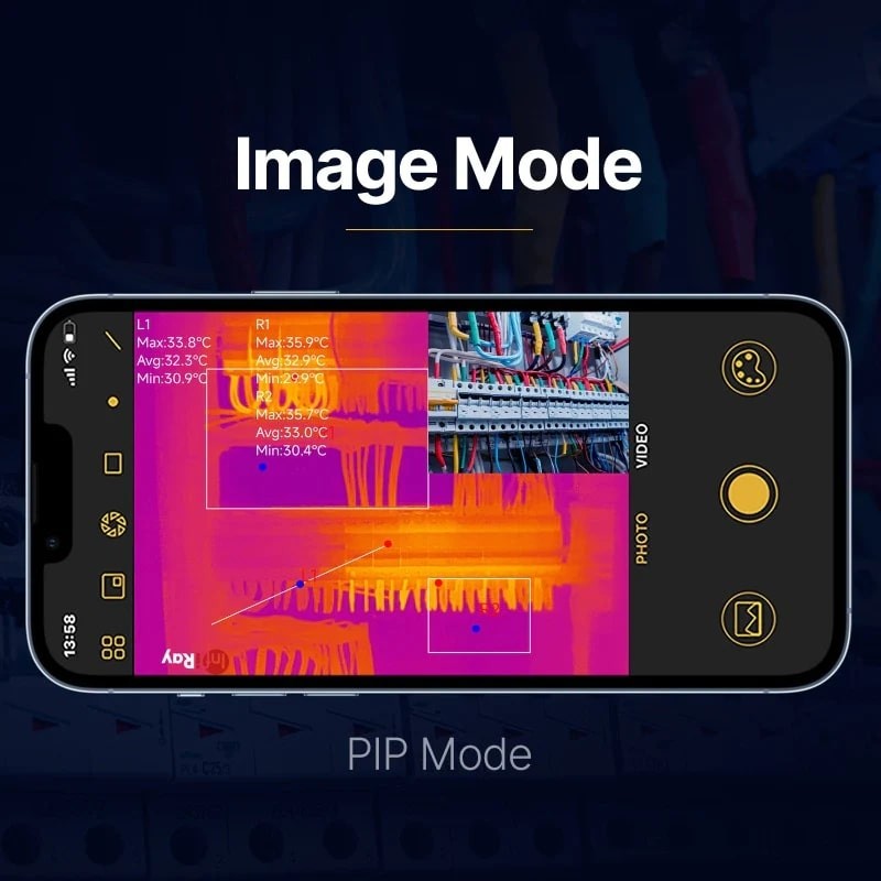 Thermal Master T2S Pro thermal camera for Android