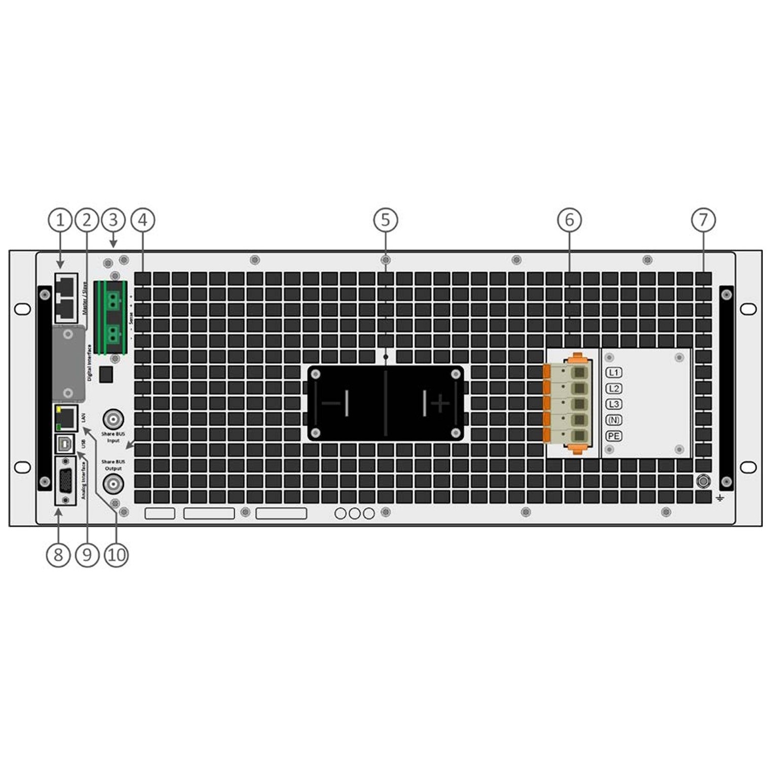 EA-PS 11000-80 4U power supply