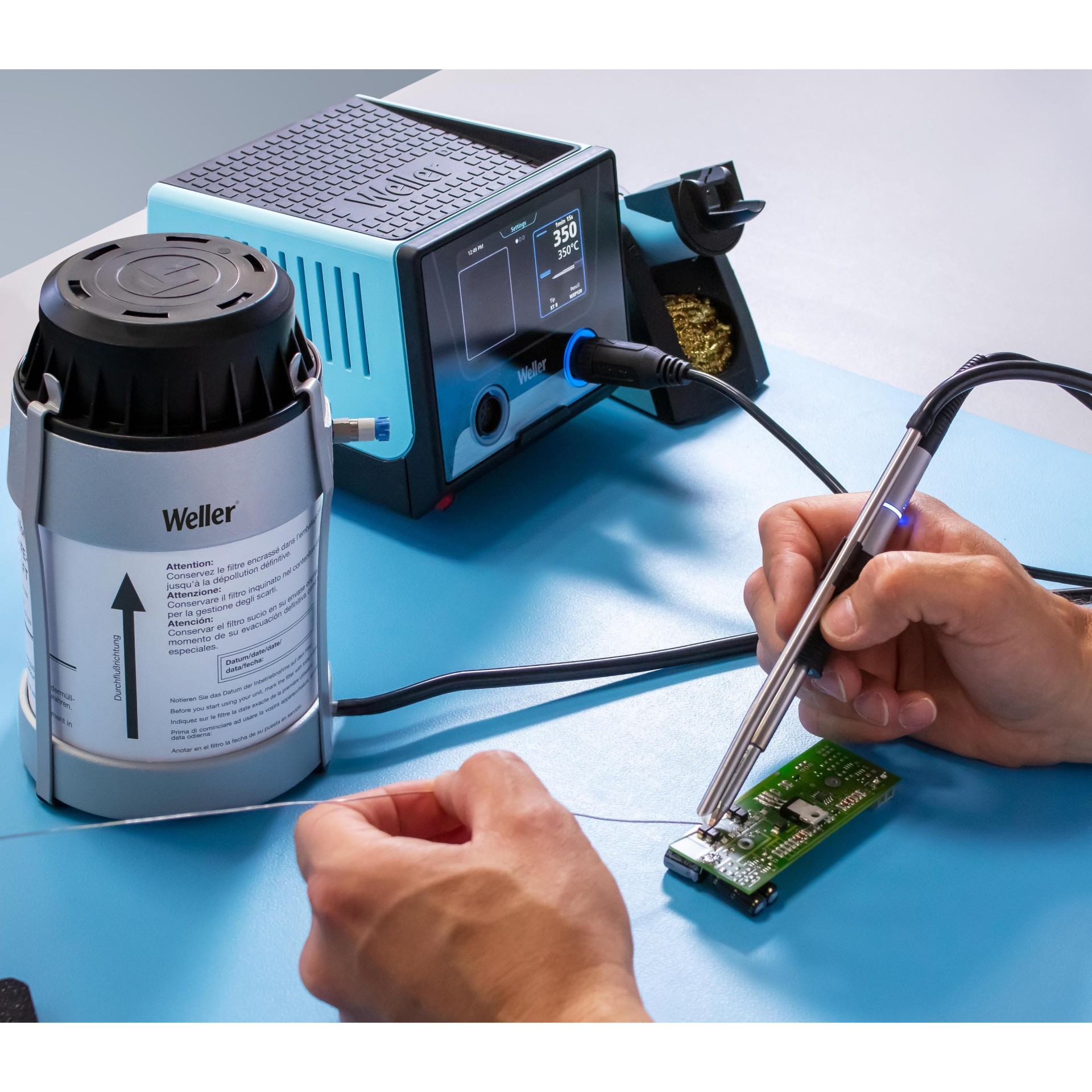 Weller FT 12 solder fume extractor