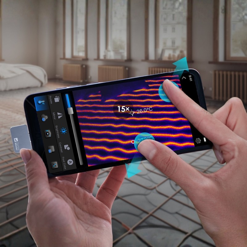 Thermal Master P2 Pro thermal camera for Android