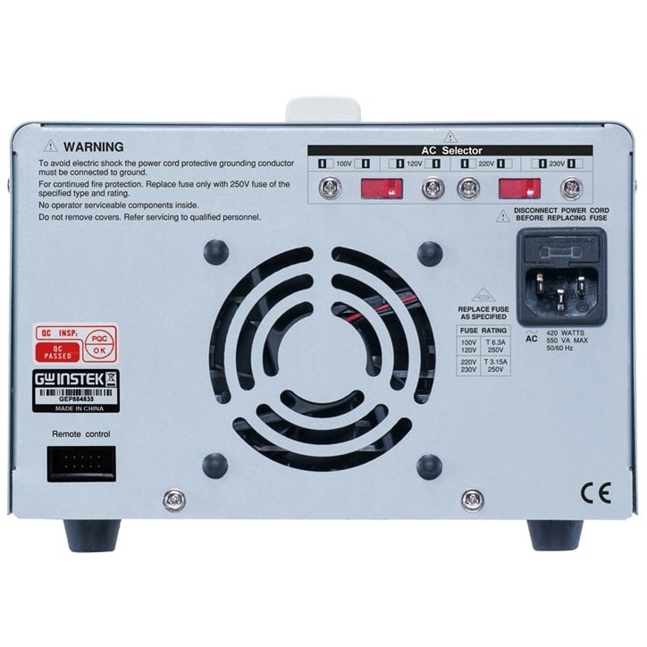 GW Instek GPE-4323 power supply