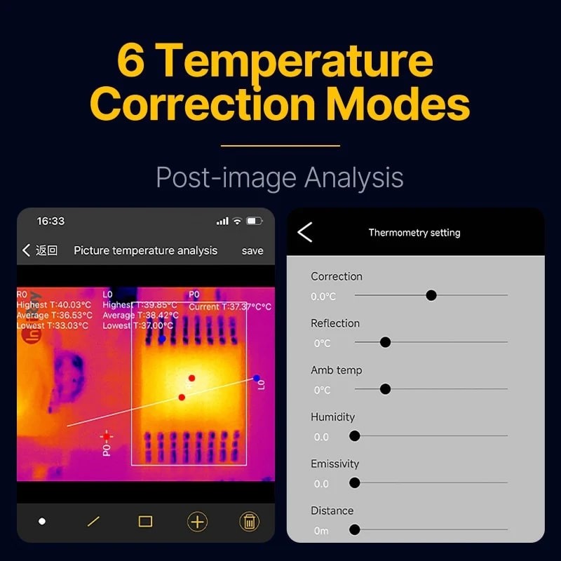 Thermal Master T2S Pro thermal camera for Android
