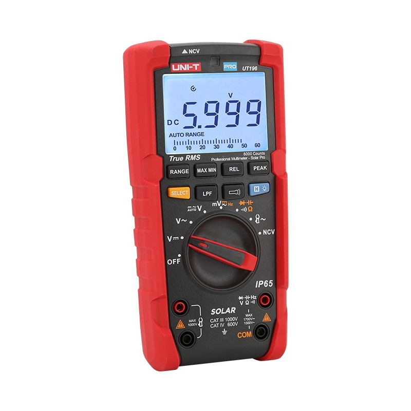UNI-T UT196 solar multimeter