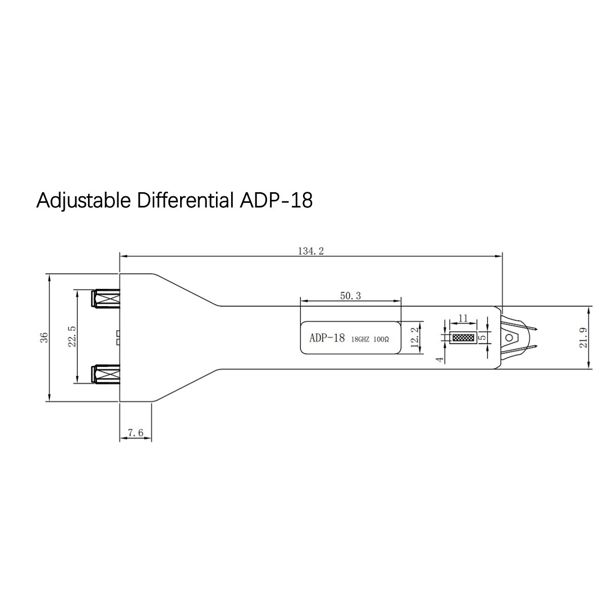 Sondes TDR ajustables Siglent pour VNA