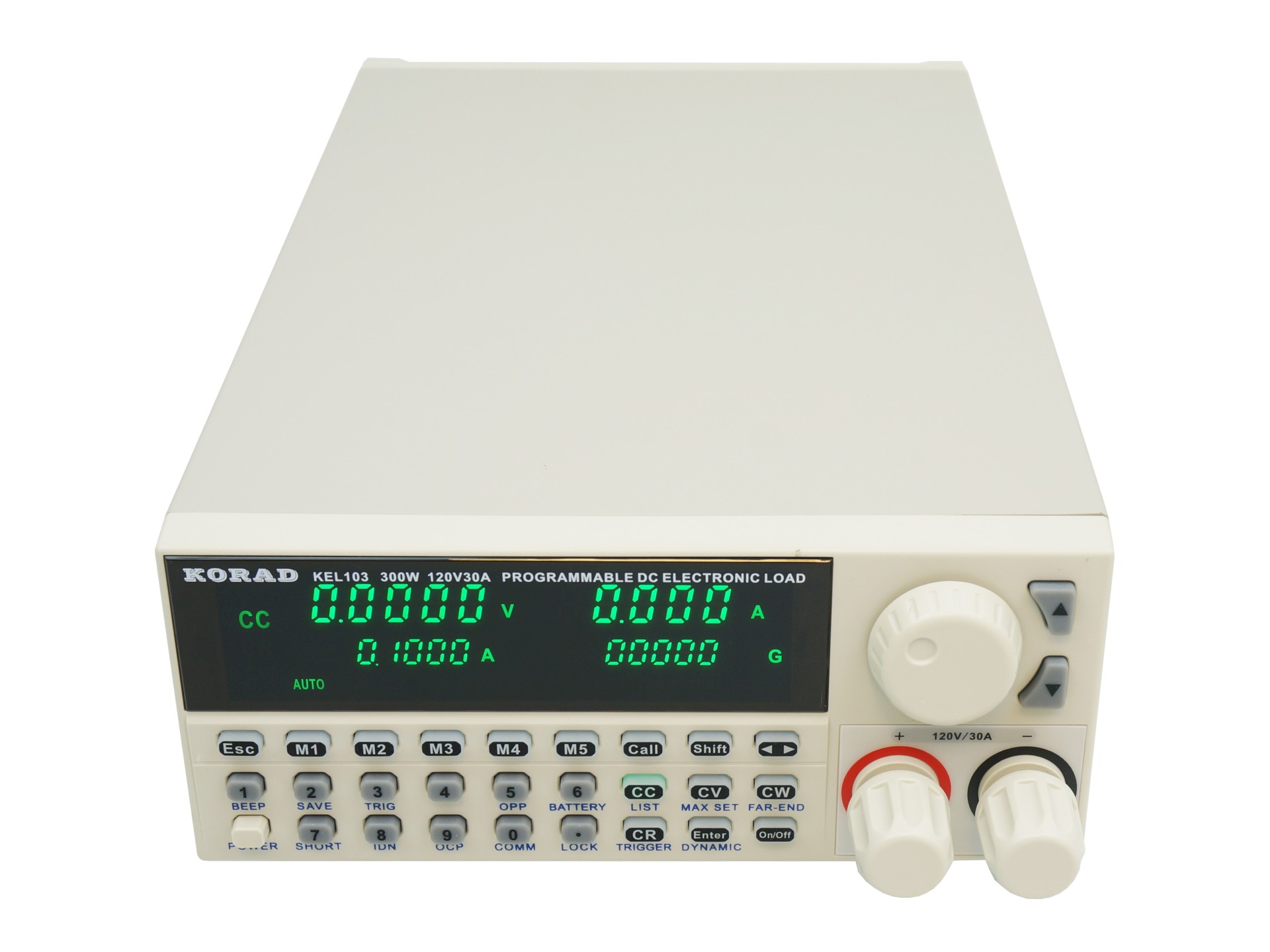 Korad KEL103 charge électronique DC programmable 300W 120V 30A