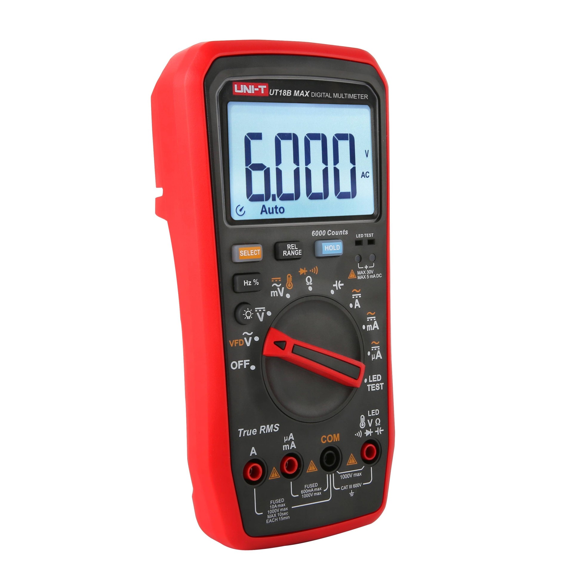 Multimètre UNI-T UT18B Max